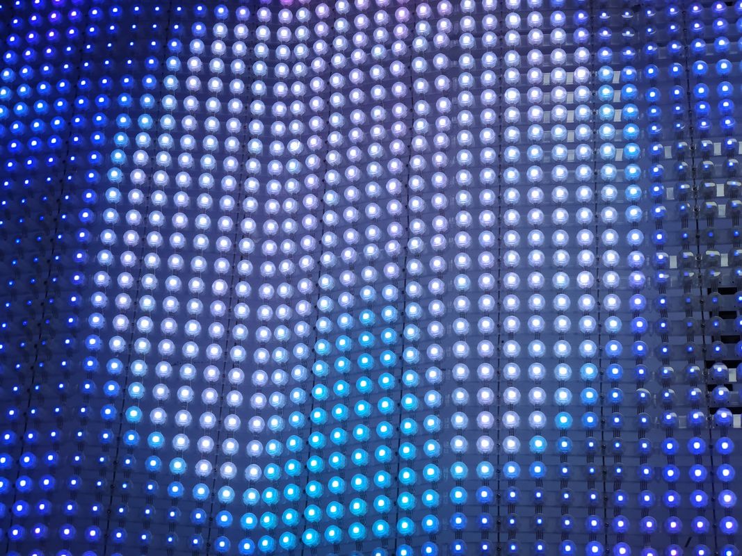 ราคากลางที่นิยมในภายนอกที่ถาวร กันน้ํา 20 มม LED แสงจุด LED หน้าจอ Mesh